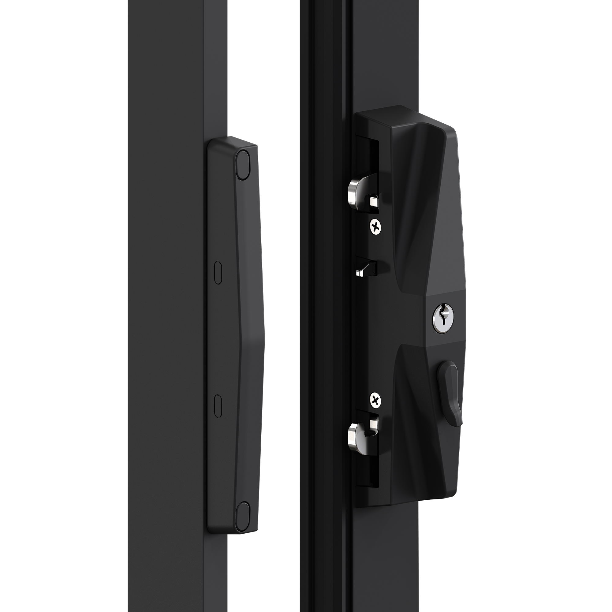 Forge Sliding Patio Door Surface Mount D Pull Lock